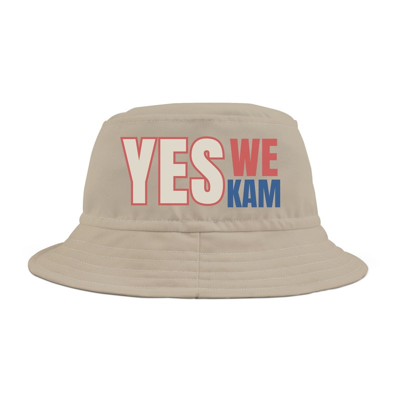Yes We Kam Bucket Hat, Kamala Harris 2024 Fisherman's Hat, Anti Trump ...