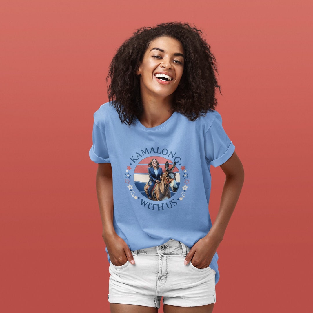 Kamalong With Us Shirt, Kamala Harris 2024 Election Shirt, Democrat ...