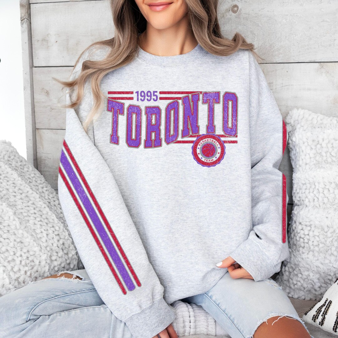 Toronto Basketball Retro Unisex Sweatshirt, Raptor Basketball Fan Gift ...
