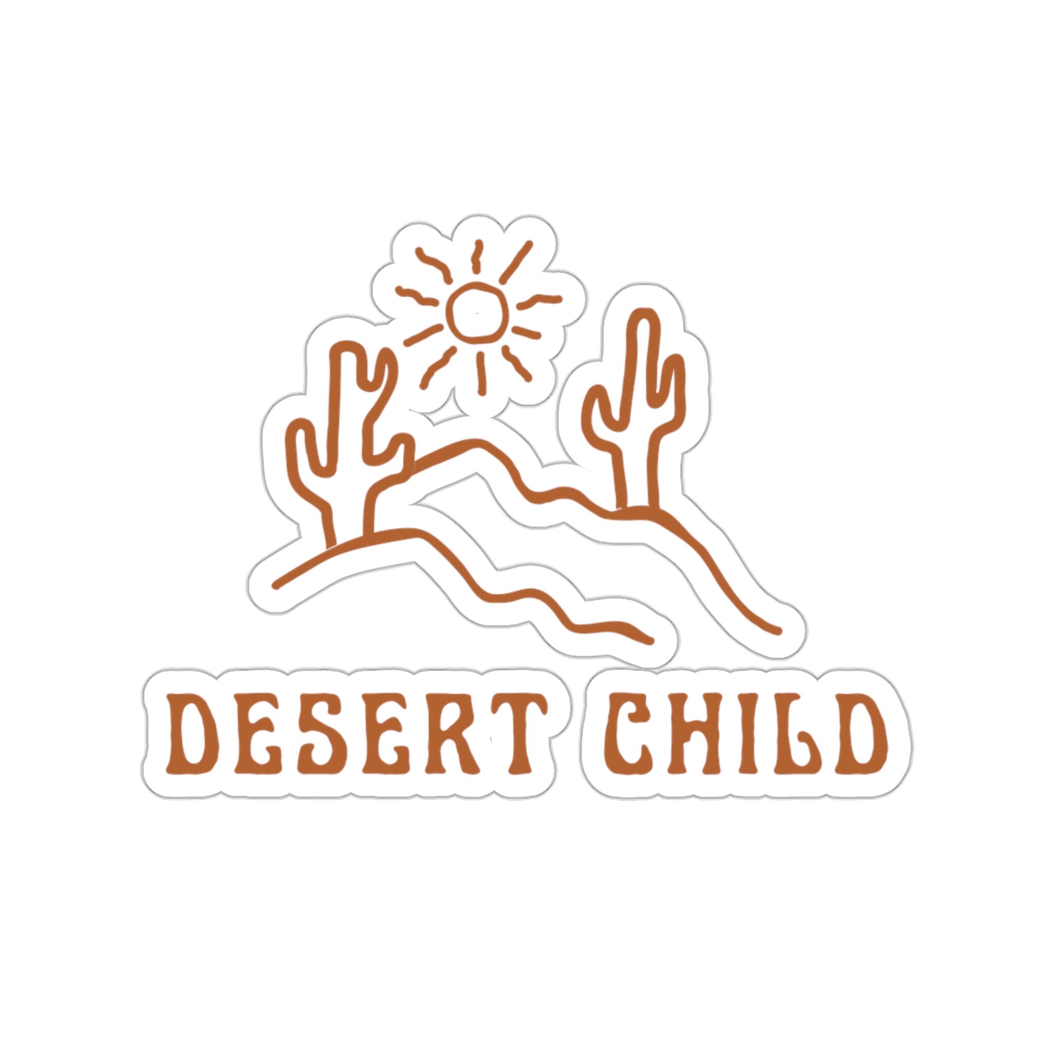 Desert Child Sticker, Desert Sticker, Cactus Sticker, Adventure Sticker ...