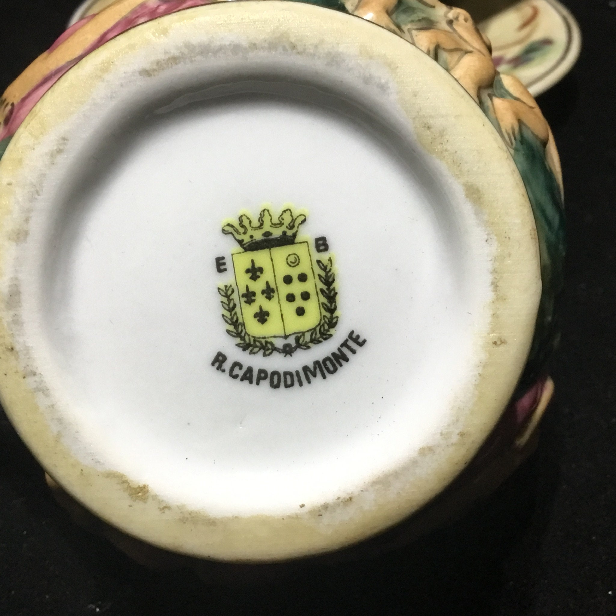 Vintage R. Capodimonte Tea Set in A Box - Etsy