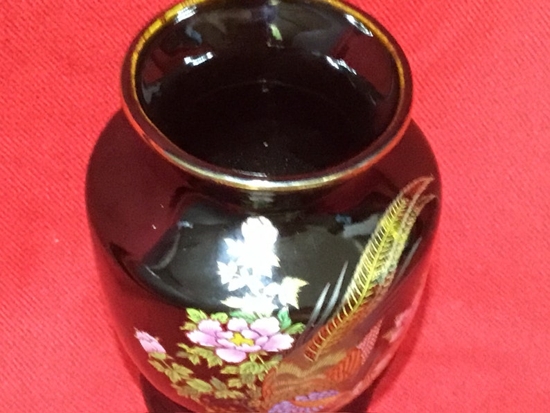 Vintage Japanese Style Vase - Etsy