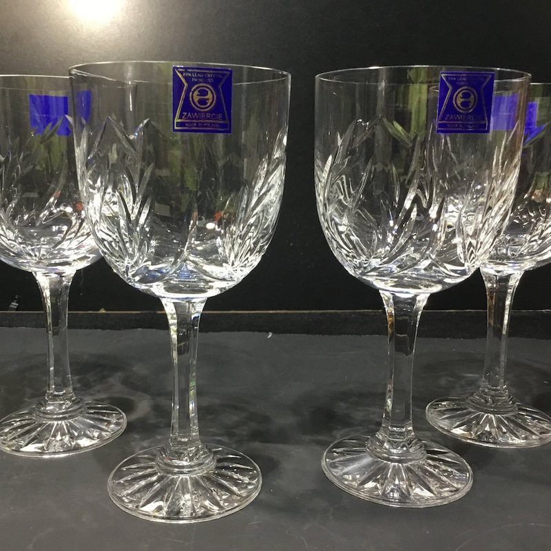 Zawiercie Wine Glasses - Etsy