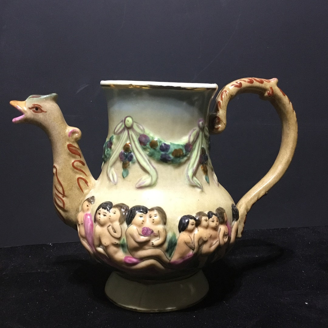 Vintage R. Capodimonte Tea Set in A Box - Etsy