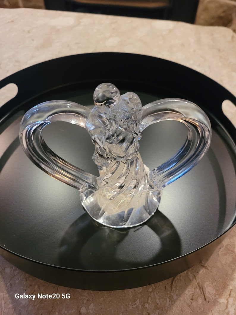 Lead Crystal Cake Topper. - Etsy