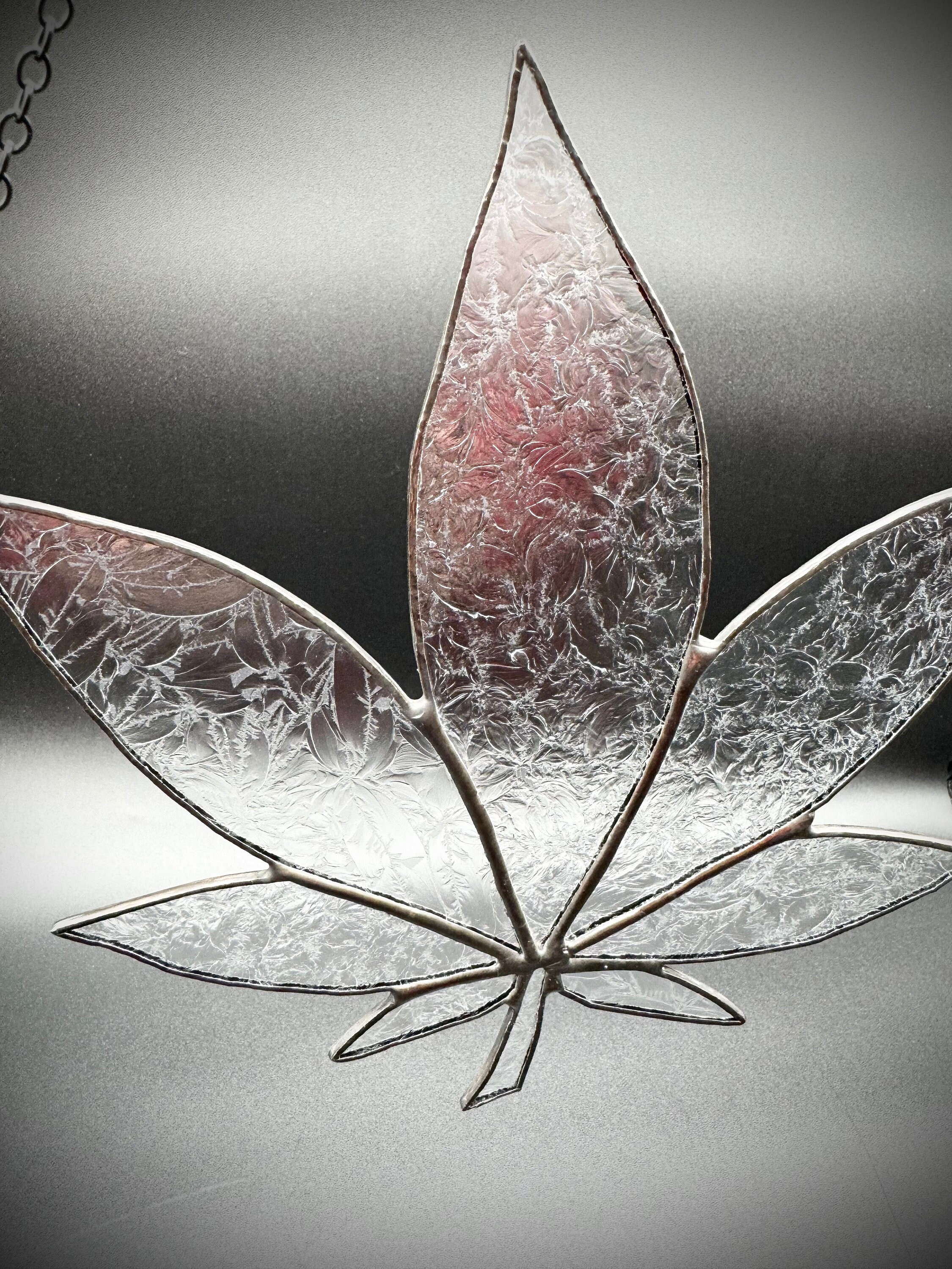 True Stained Glass Pot Leaf Homemade Stain Glass Pot Leaf Can Be Made ...