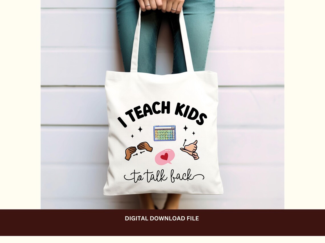 Funny Speech Therapy Design, I Teach Kids to Talk Back, SLP SVG PNG ...