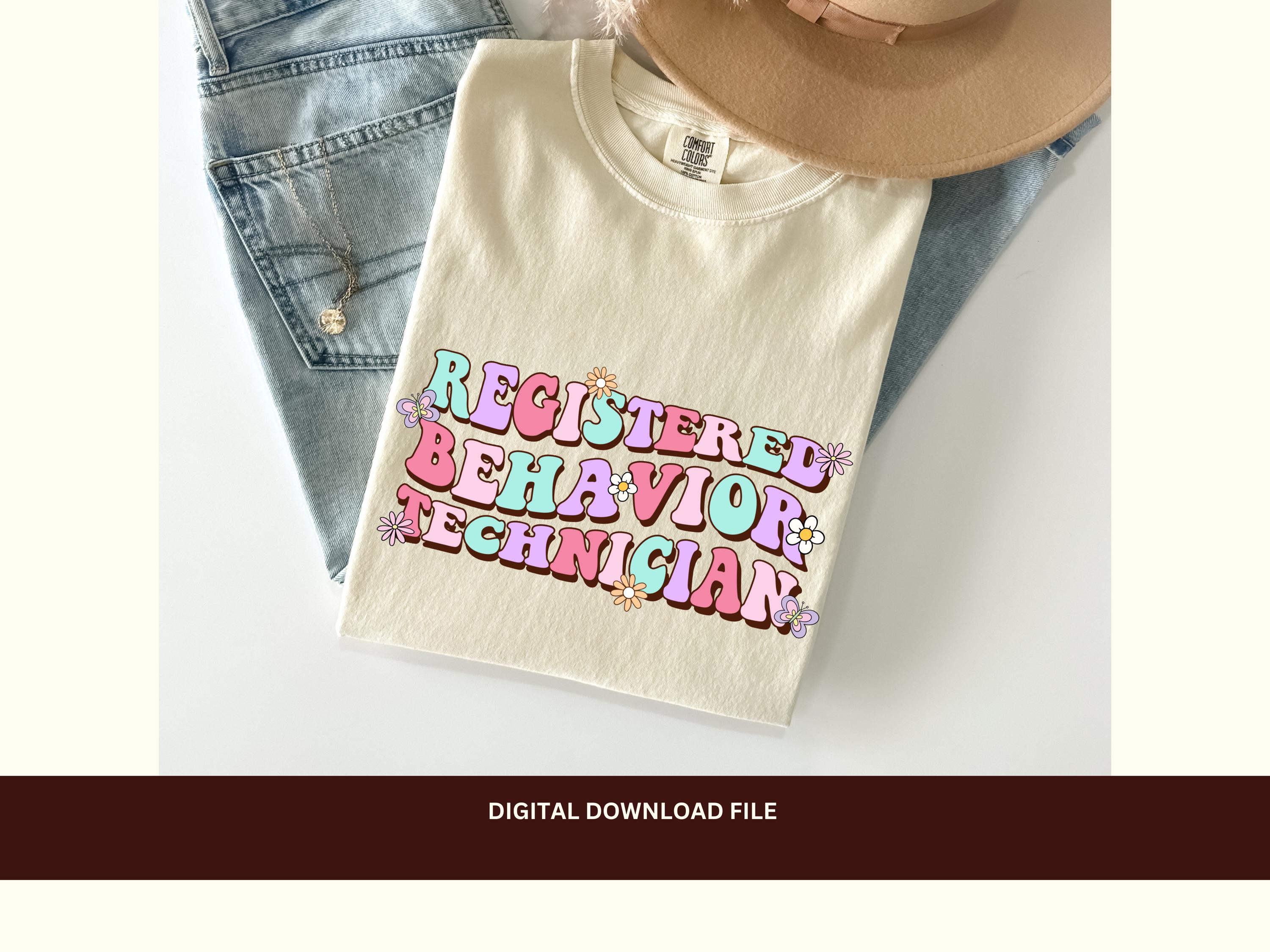 Spring Floral RBT Png Svg File, Easter RBT Design, Retro Behavior Tech ...