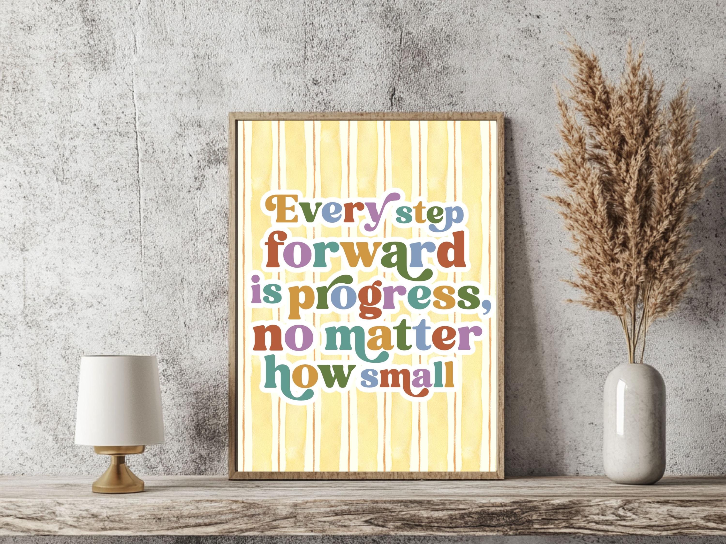 Positive Aba Quotes Poster Download, Every Step Forward is Progress Aba ...