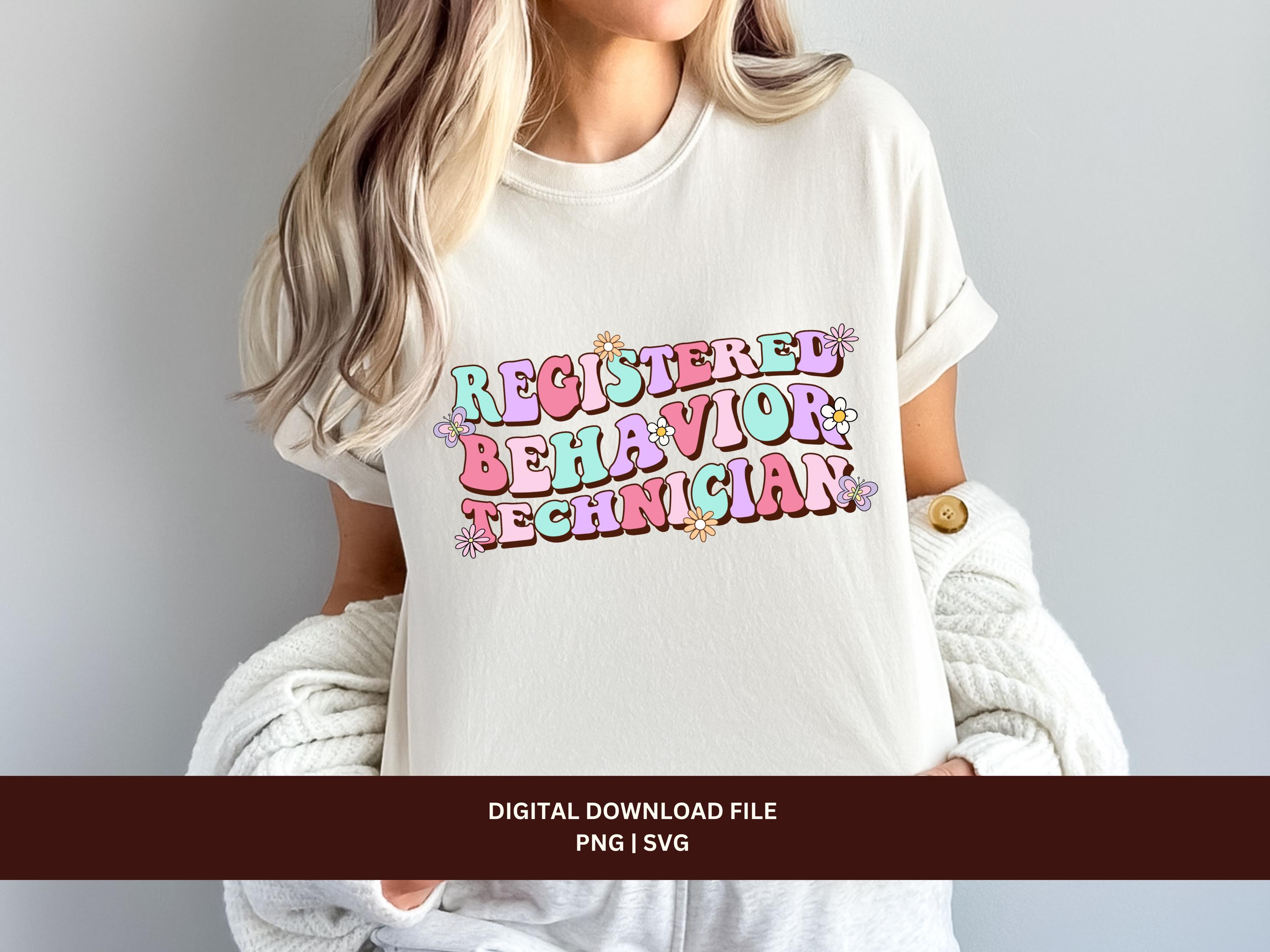 Spring Floral RBT Png Svg File, Easter RBT Design, Retro Behavior Tech ...