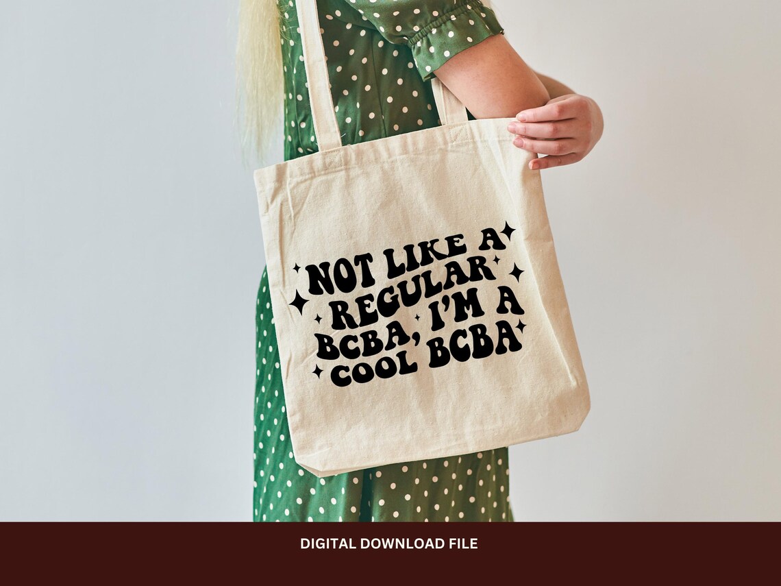 I'm a Cool BCBA Png Svg File, Funny Bcba Design, Retro Behavior Analyst ...