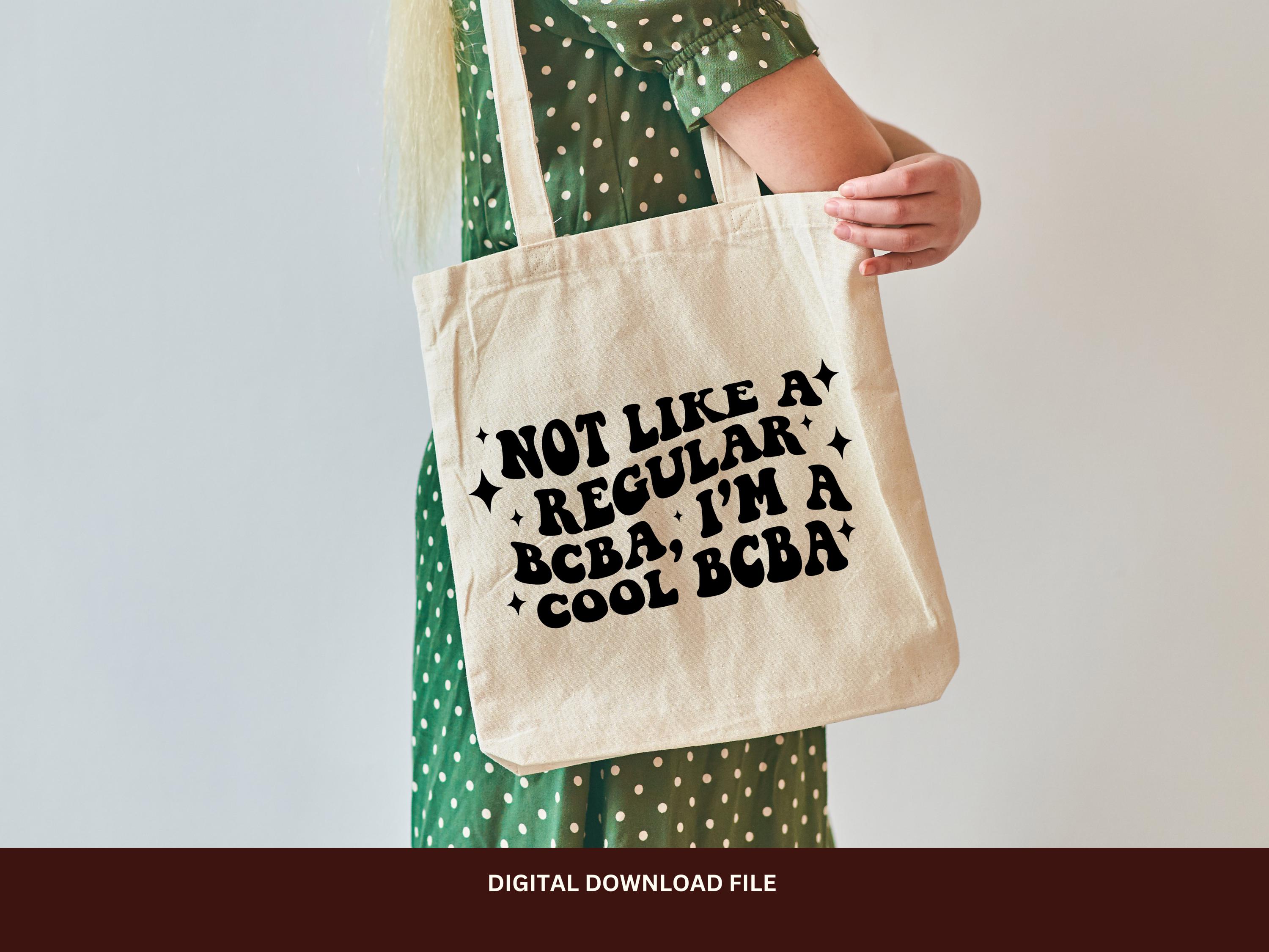 I'm a Cool BCBA Png Svg File, Funny Bcba Design, Retro Behavior Analyst ...