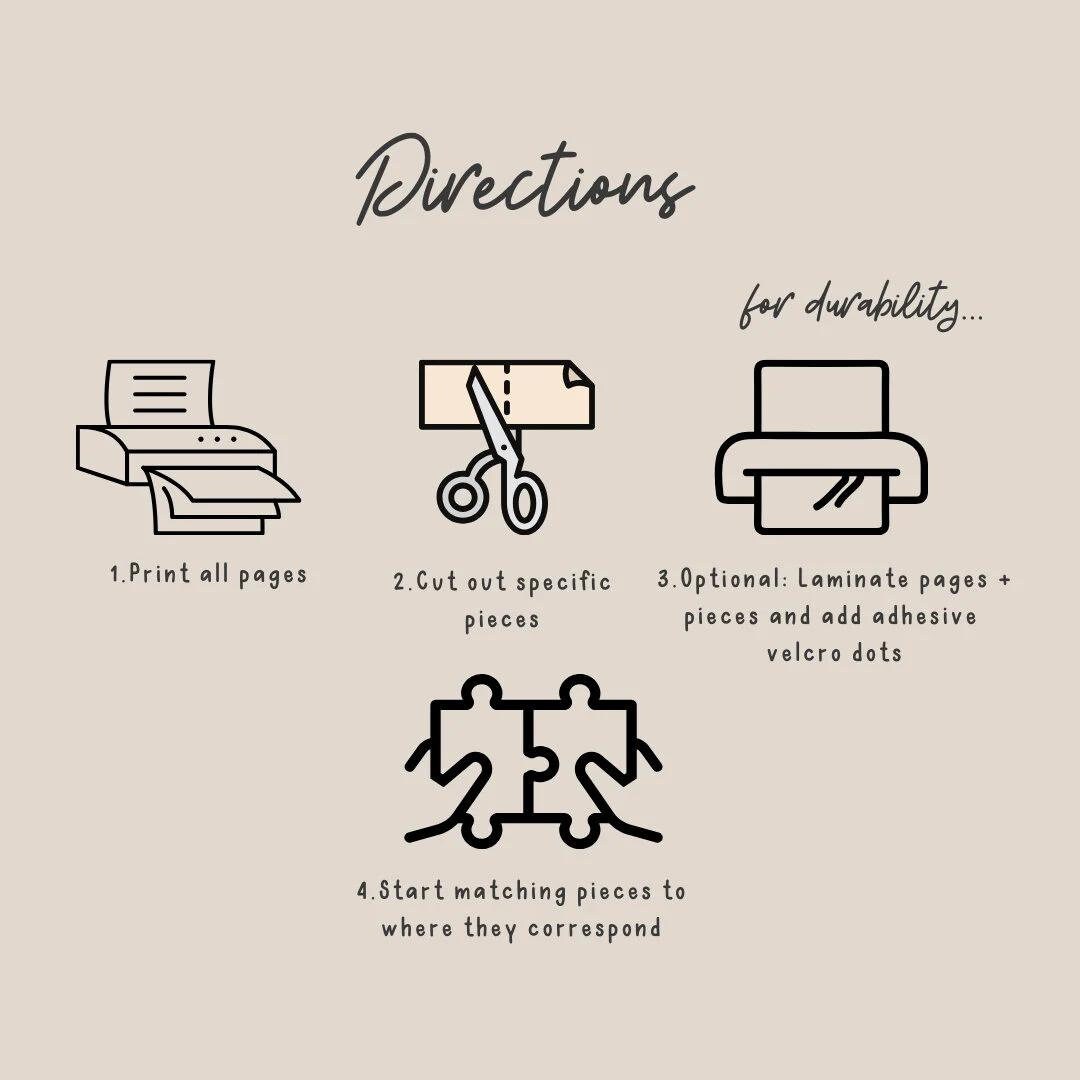 Spanish Alphabet Matching - Etsy