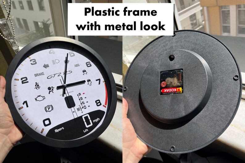 BMW F80 F82 Inspired Tachometer Wall Clock - Etsy
