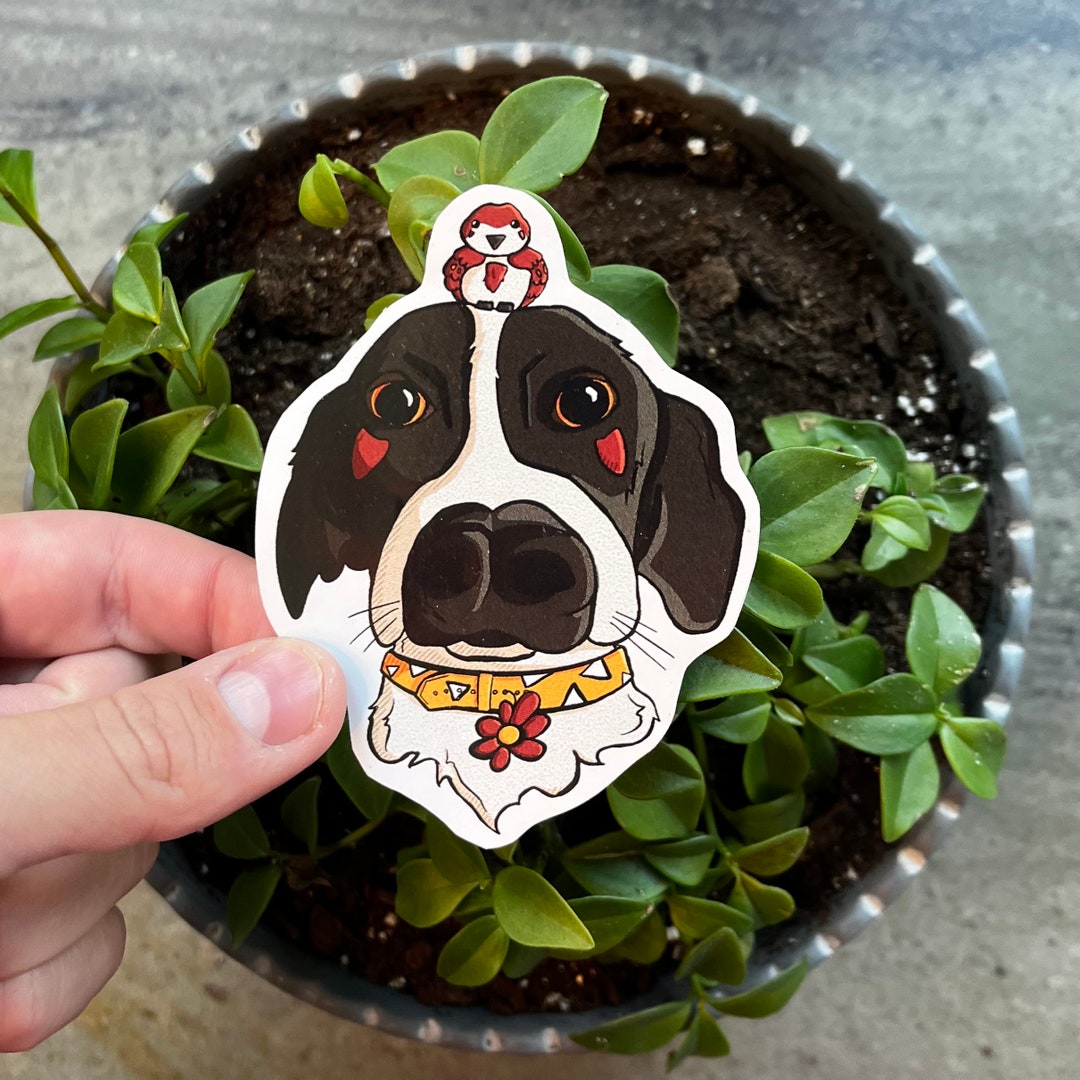 Bird Dog Sticker: Durable + Weatherproof - Etsy