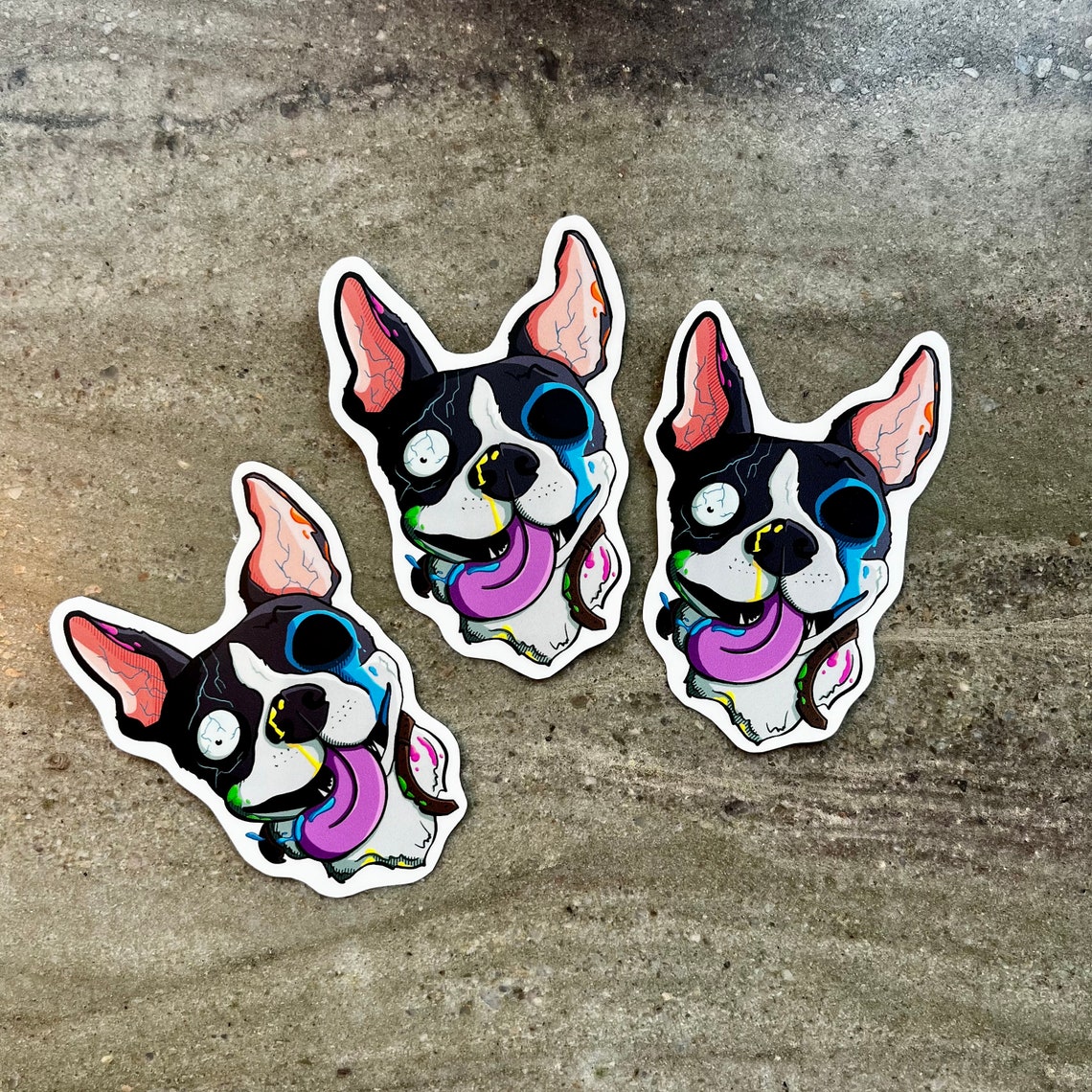 Zombie Dog Sticker: Durable + Weatherproof - Etsy