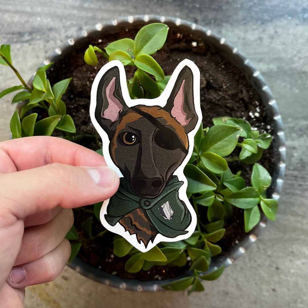Scout Dog Sticker: Durable + Weatherproof - Etsy