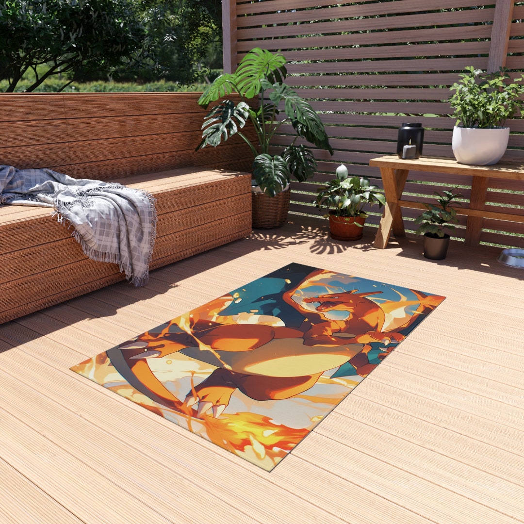 Pokemon Rug Gift, Kids Room Gift, Pokemon Gift, Anime Rug Gift, Gift ...