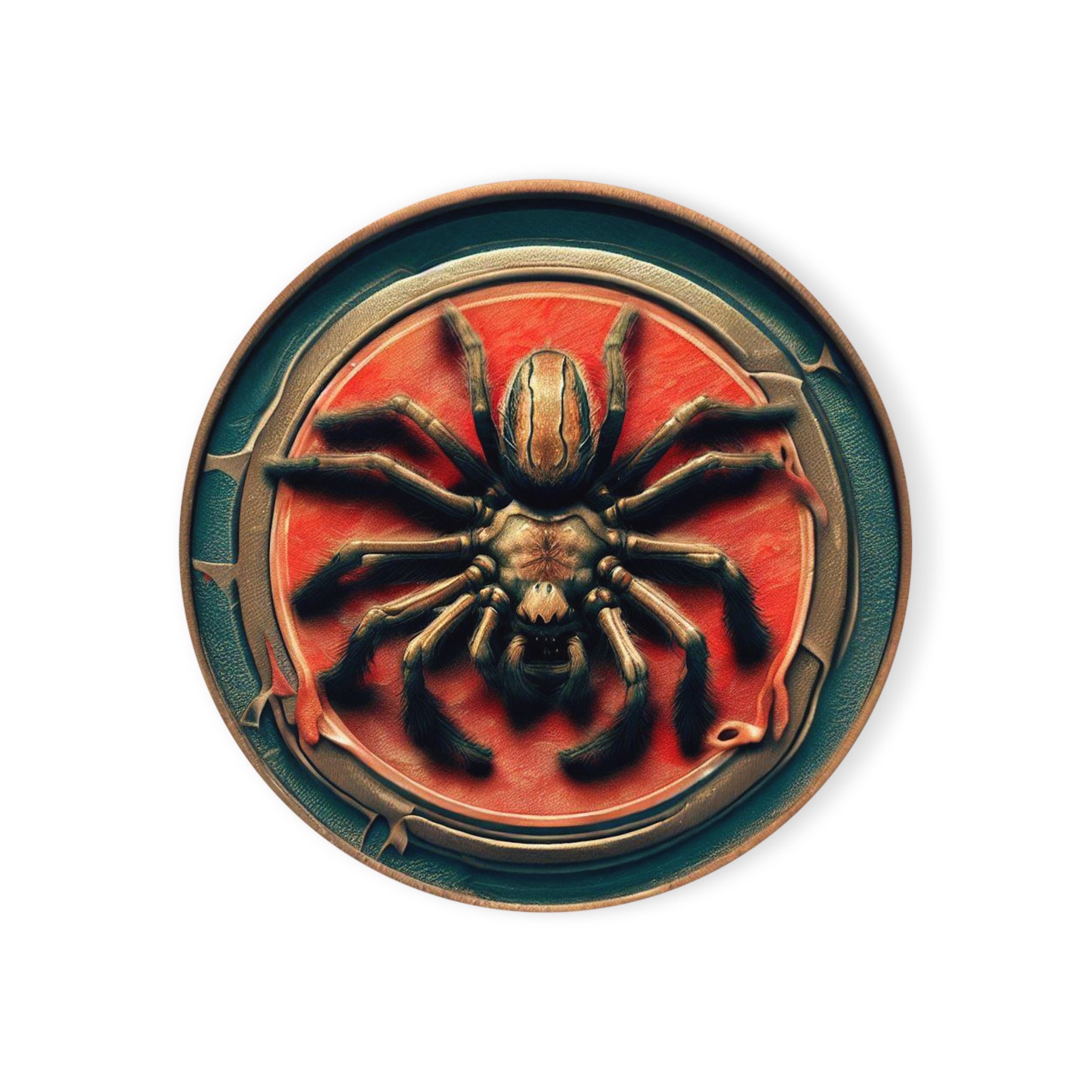 Tarantulas Spider, Premium High-gloss Polyester-coated Genuine Cork ...
