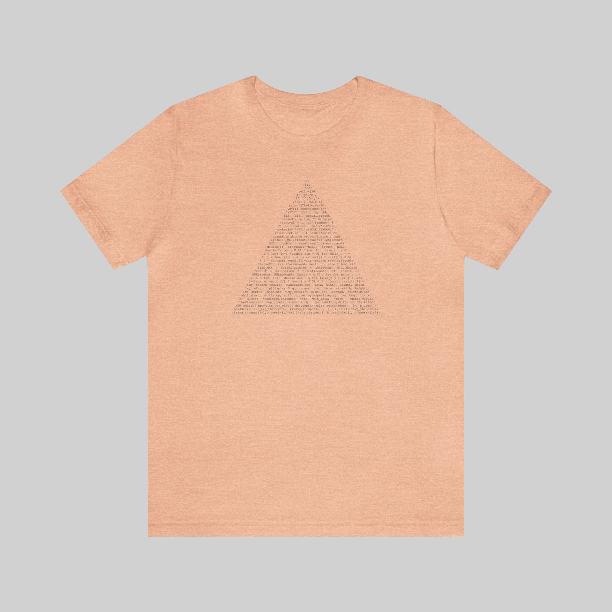 Code Shirt – Triangle Code Snippets Graphic Tee - Etsy
