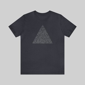 Code Triangle Shirt Famous Code Snippets Graphic Tee, Techwear, Shirts ...