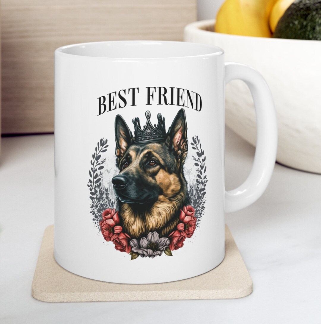 Dog Mug Puppy Gift German Shepherd Coffee Cup - Etsy