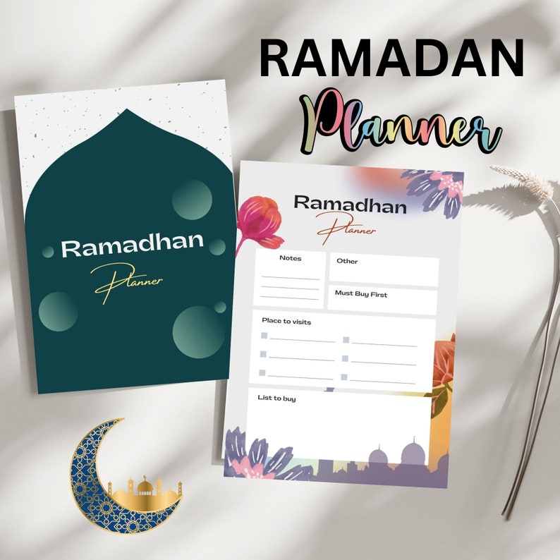 Ramadan Planner Printable PDF Quran Tracking Log - Etsy Australia