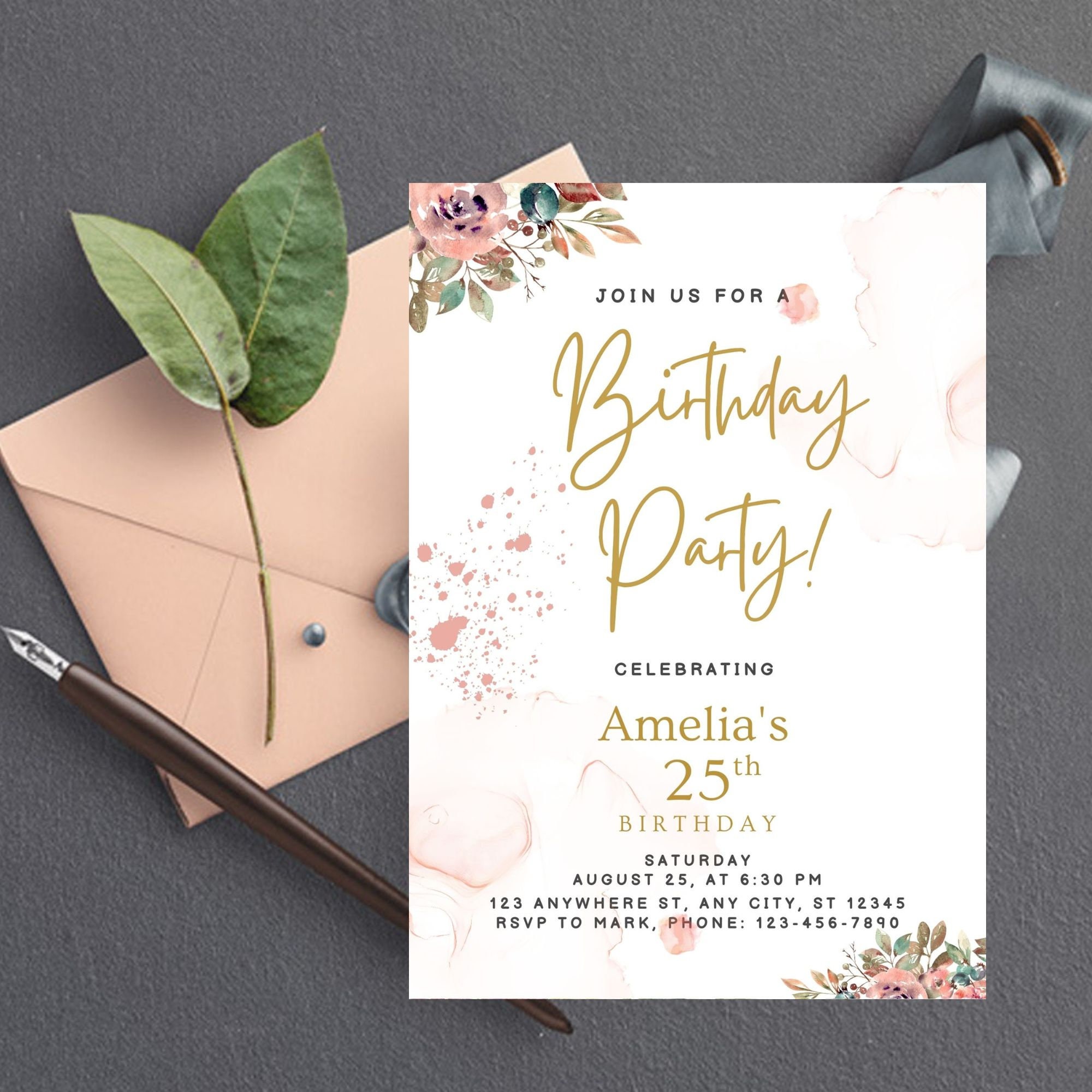 Birthday Invitation Wording Birthday Invitations - Etsy