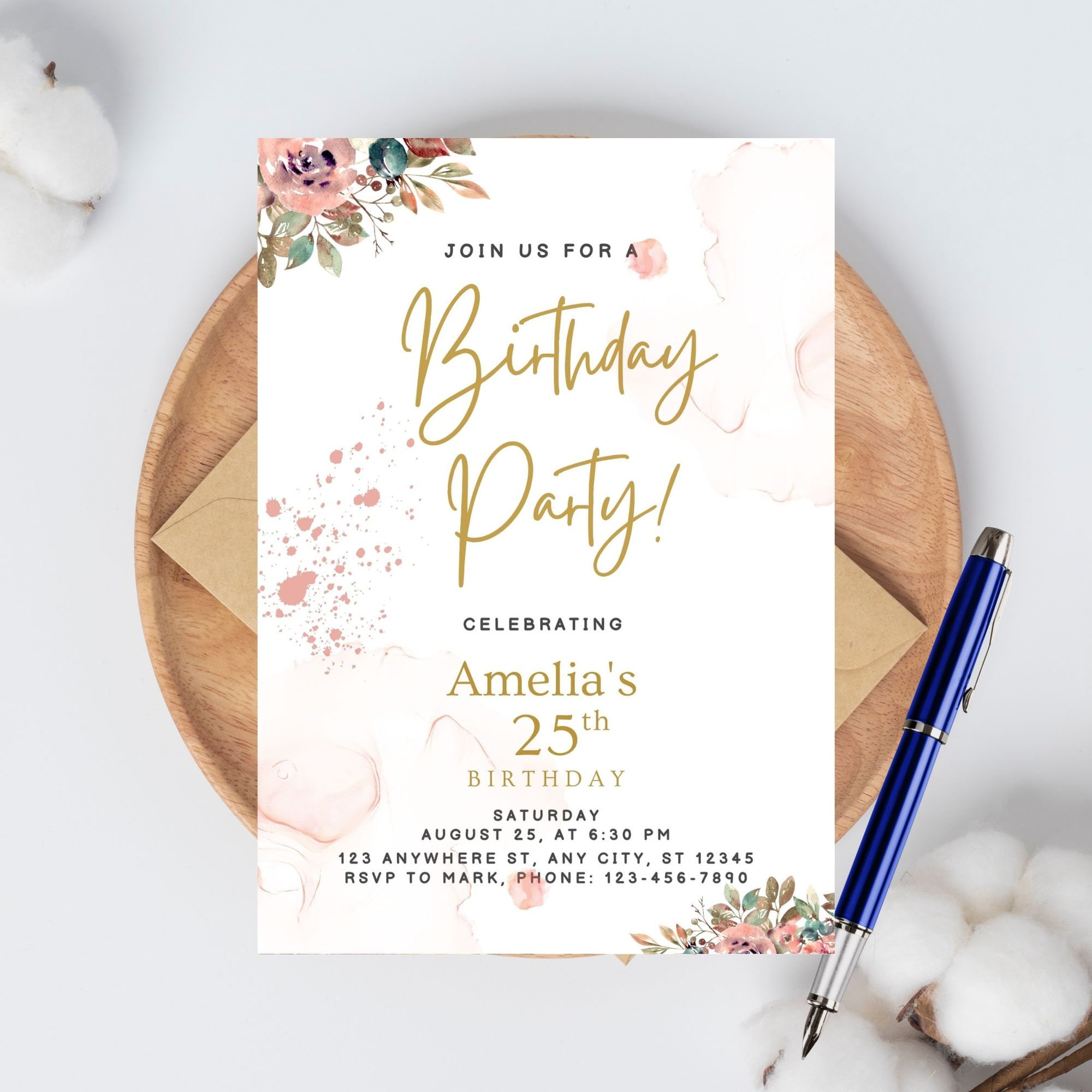 Birthday Invitation Wording Birthday Invitations - Etsy