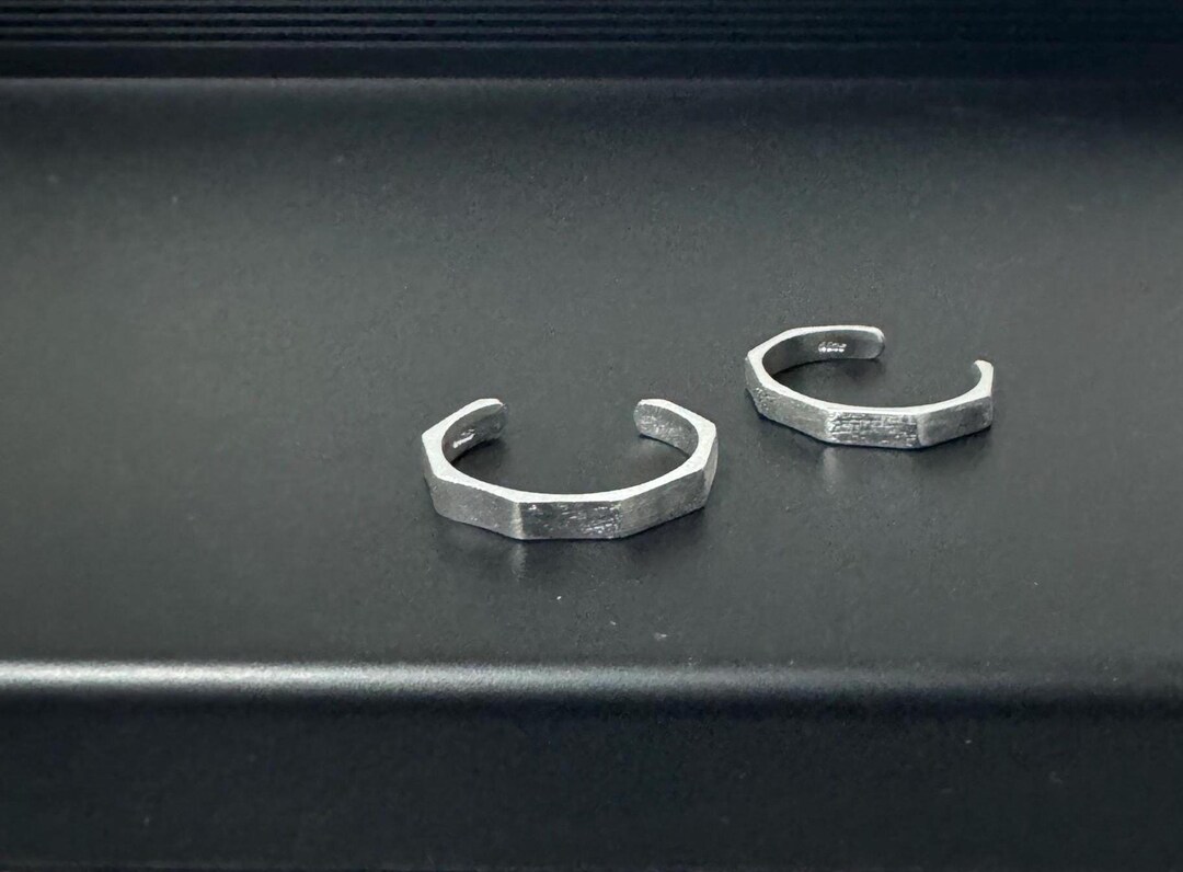 Silver Angles - Silver Ring Adjustable - Etsy