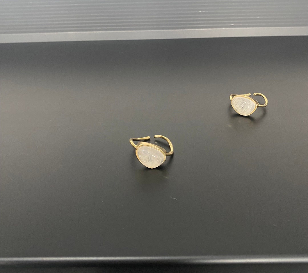 The Irregular Opal Ring • Gold Ring Adjustable • Allthesmallthings ...