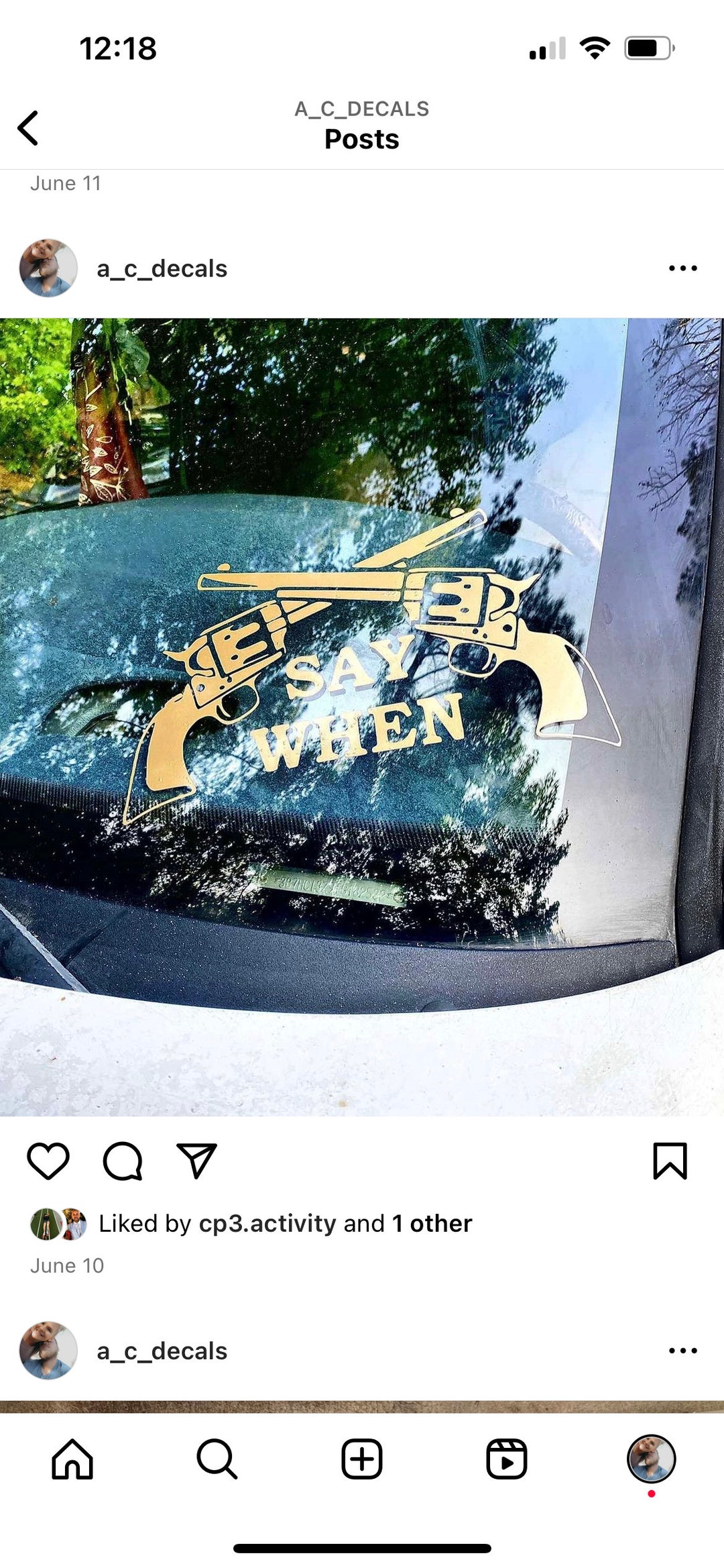 Say When Decal - Etsy