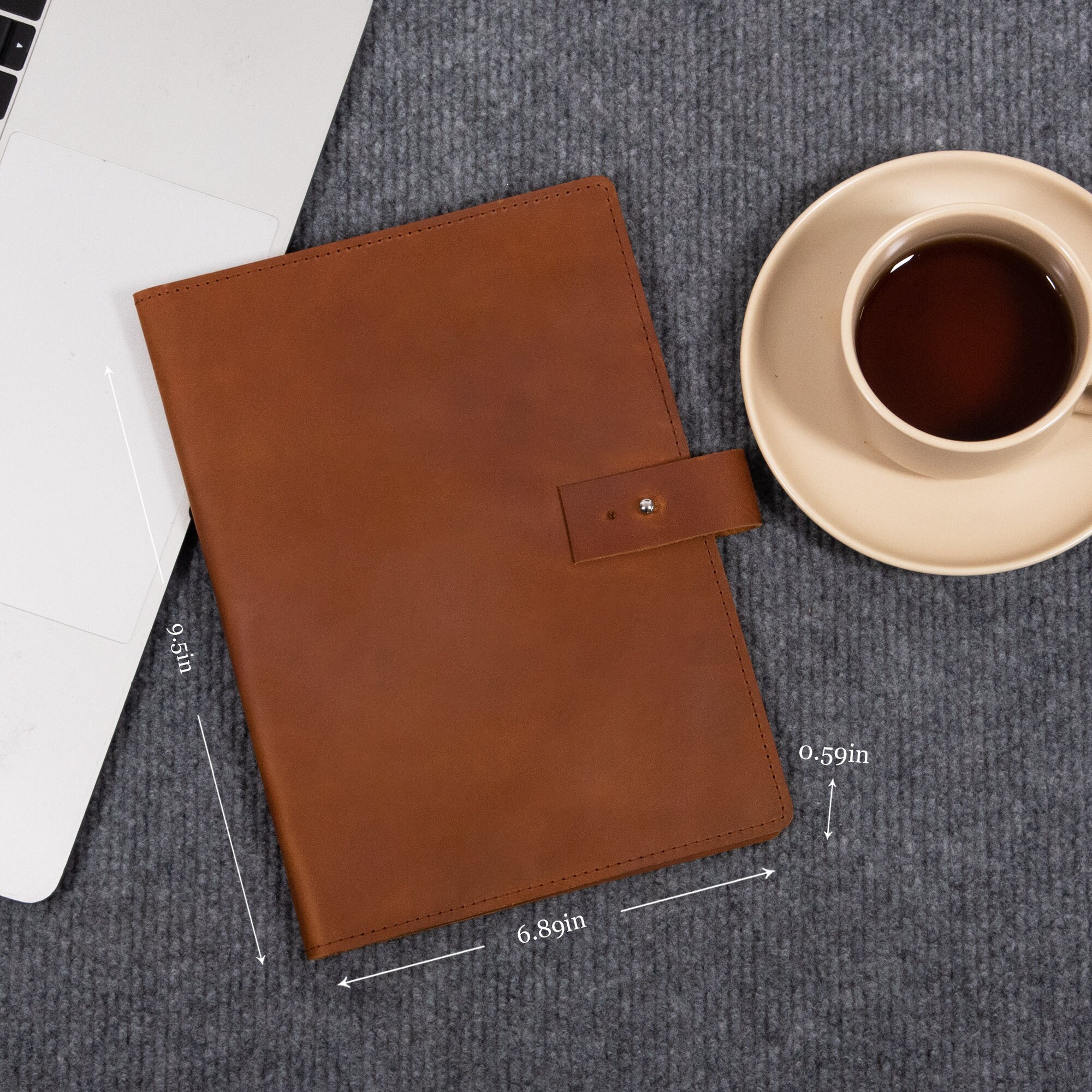 Personalized Leather Portfolio, Women Portfolio, A5 Size Portfolio ...