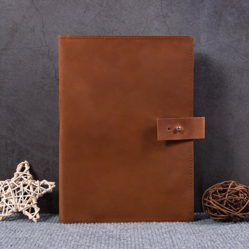 Personalized Leather Portfolio, Women Portfolio, A5 Size Portfolio ...