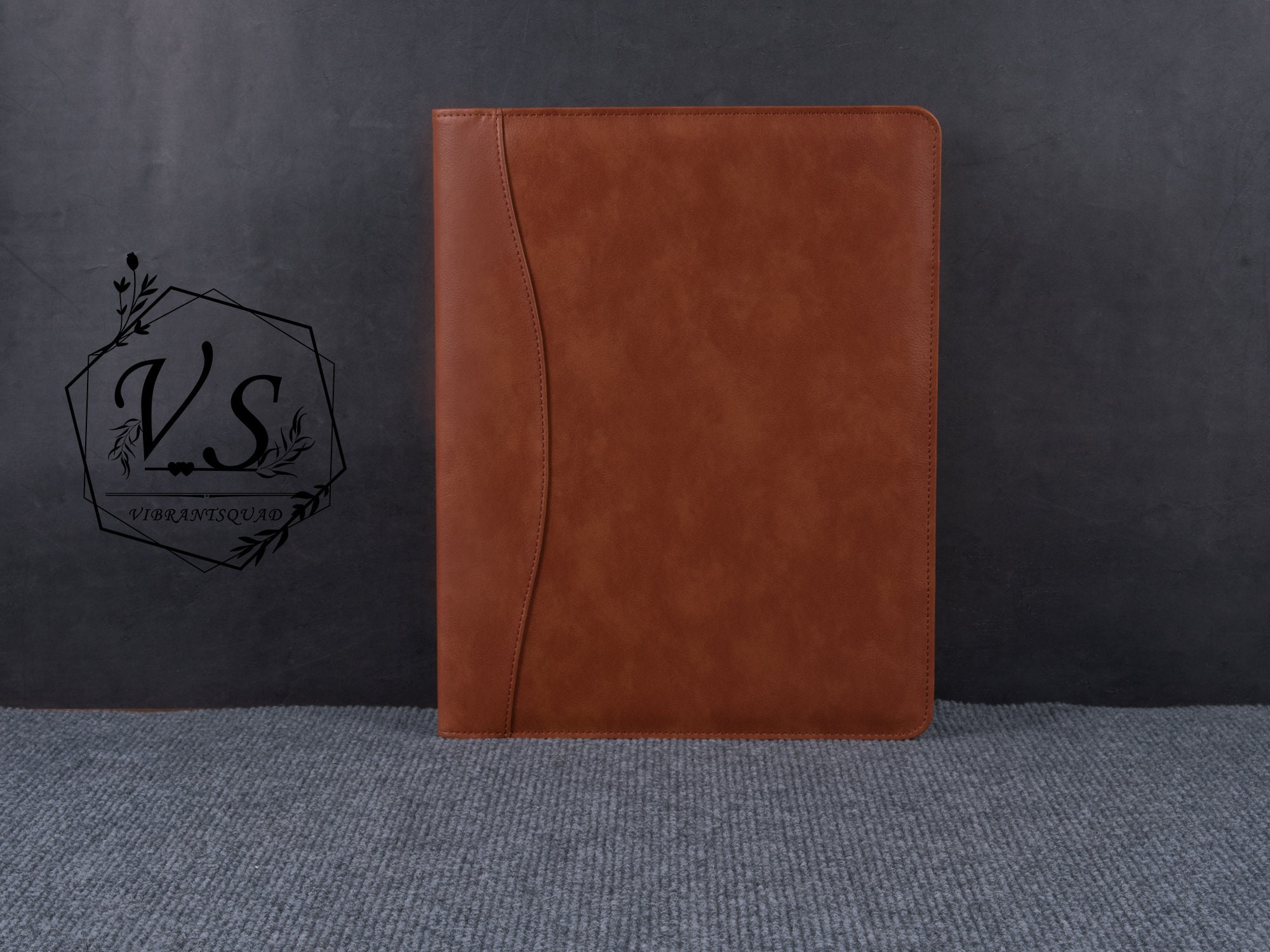 Handmade Leather Padfolio, Leather Padfolio With A4 Notepad Holder ... Handmade Leather Padfolio, Leather Padfolio With A4 Notepad Holder ...