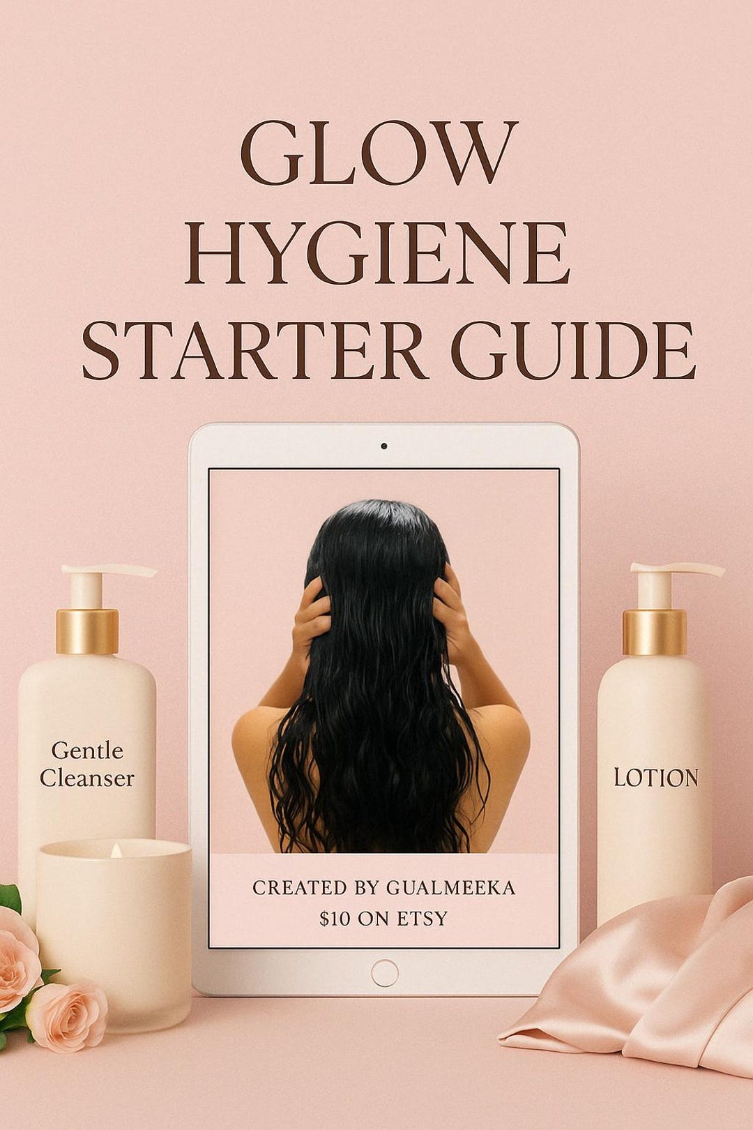 Self Care Glow Hygiene Shower Routine,feminine Daily Checklist, Morning ...