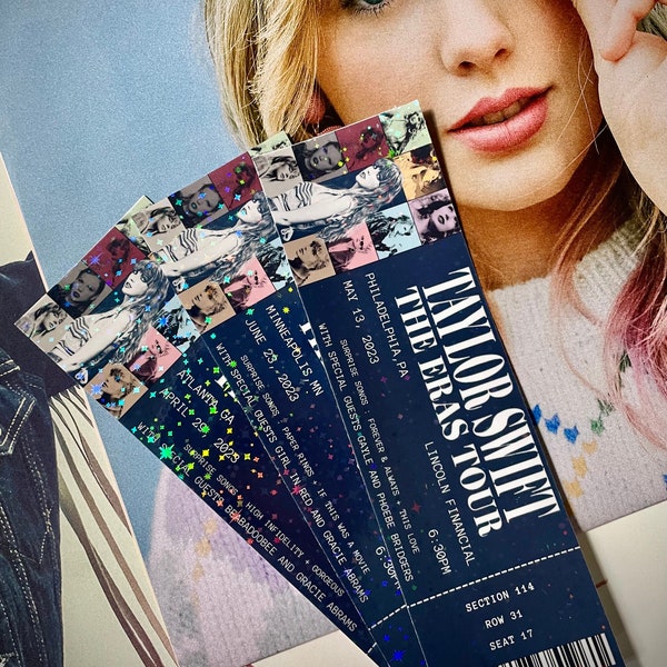 Eras Tour Ticket Sticker - Etsy