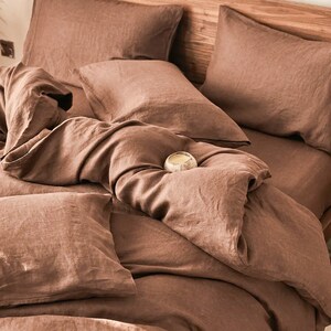 Pure Linen Soft Washed by the Yard for Sewing, 100% Pure Linen Fabric ...