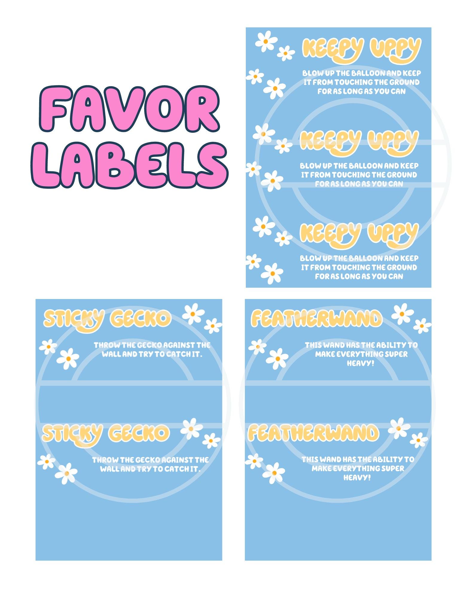 Blue Dog Show Party Bundle - Etsy