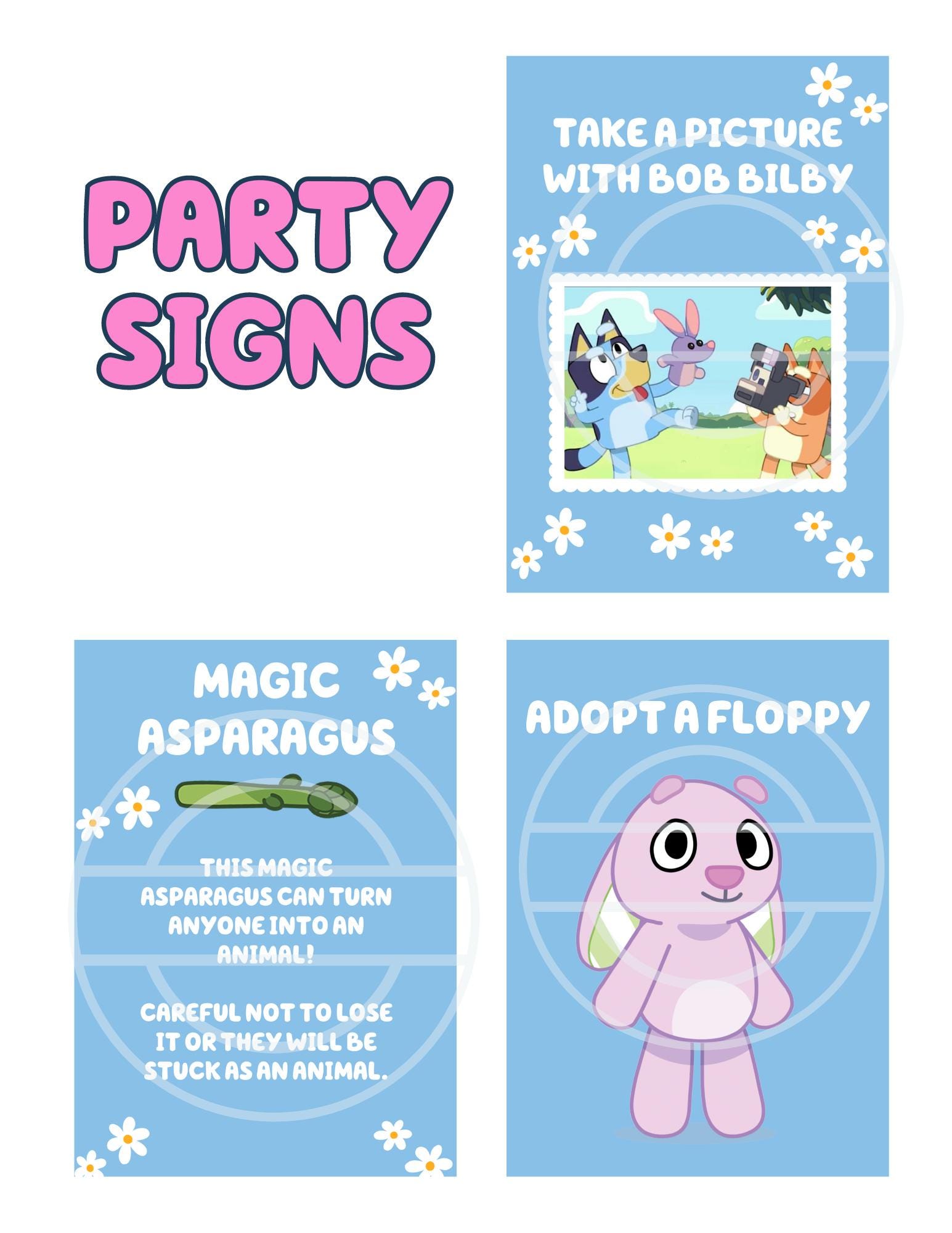 Blue Dog Show Party Bundle - Etsy