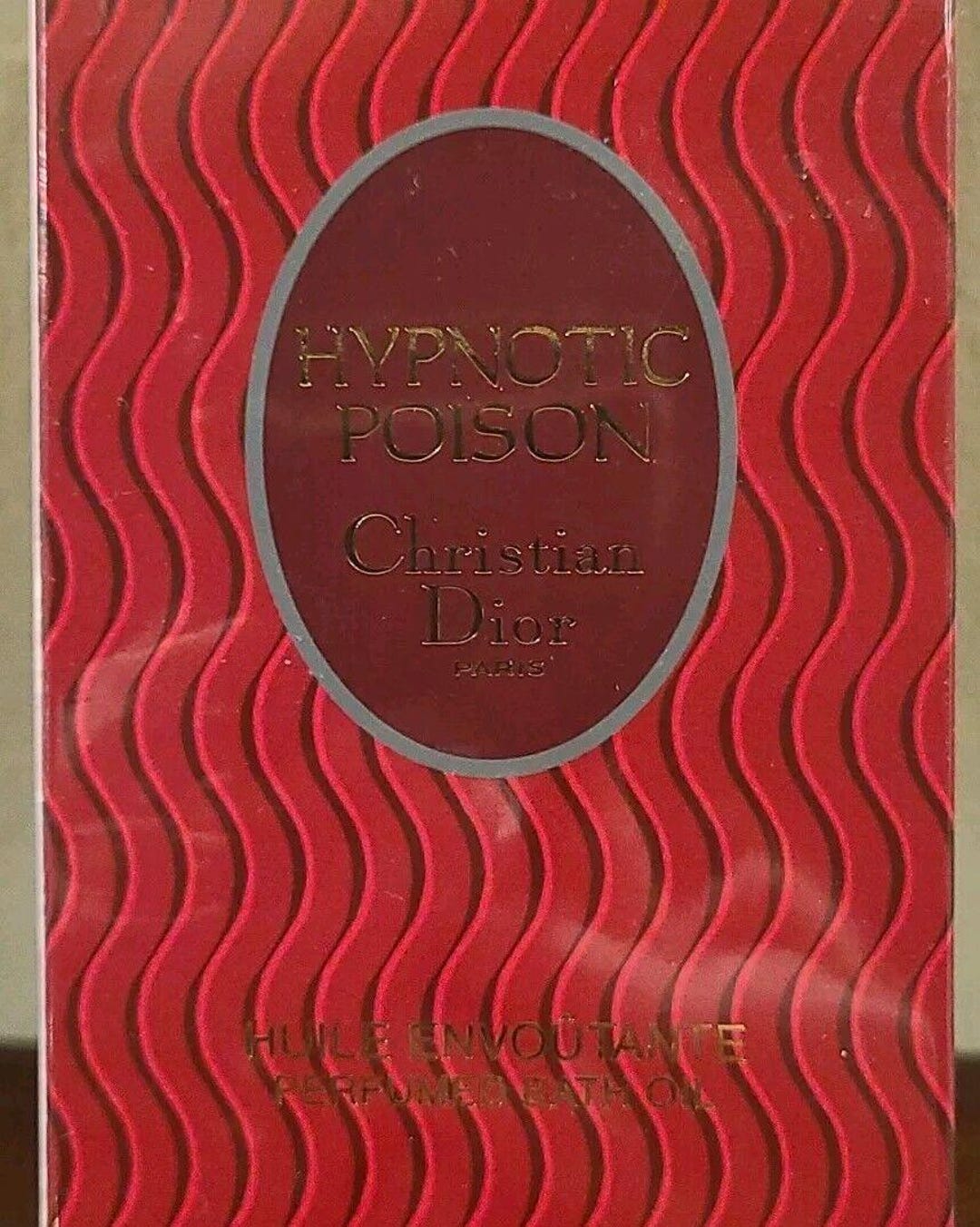 Vtg Christian Dior Hypnotic Poison Perfumed BATH OIL 6.8 Fl Oz / 200 Ml ...