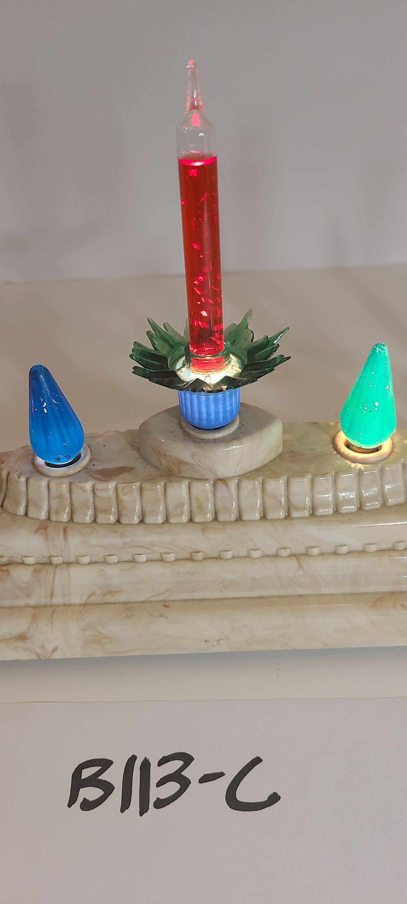 B113C Reliance Spark-l-lite C-6 1948-1951 Miniature Original Mushroom ...