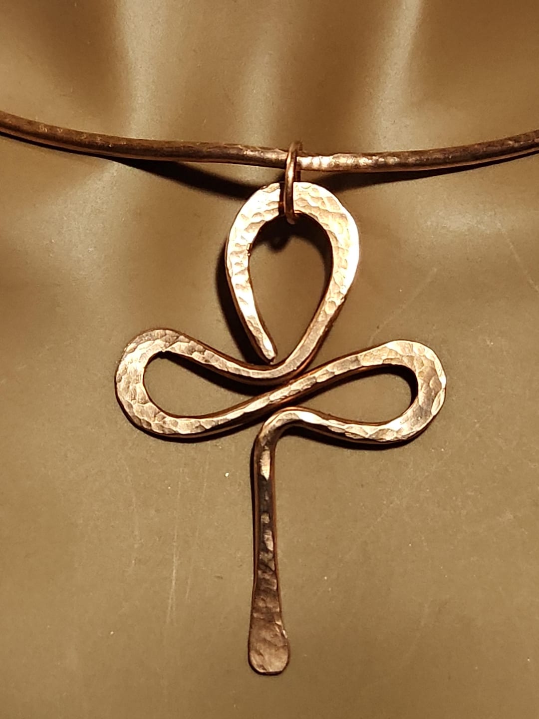 Large Pure Copper Artistic Ankh | African Jewelry | Intention Jewelry ...