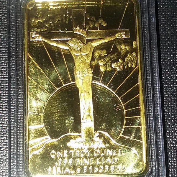 Gold Plated Coin - Etsy