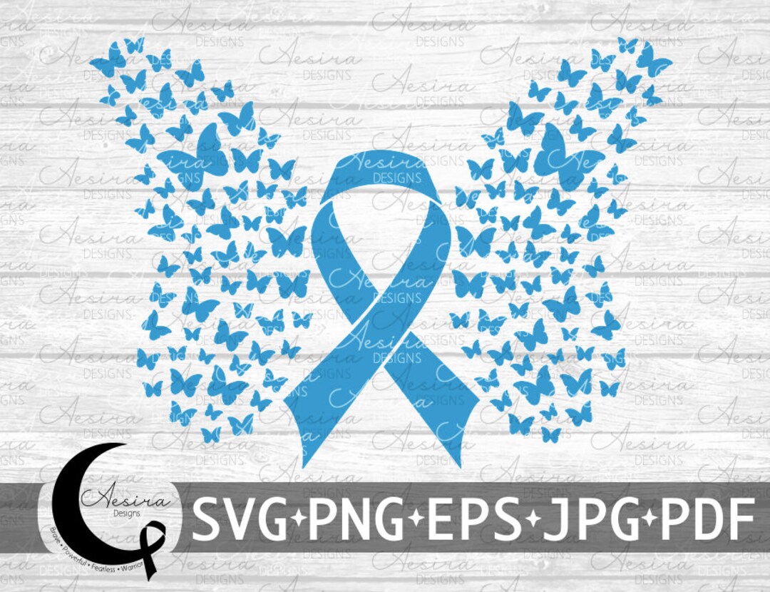 Lymphedema Butterfly Ribbon, Lymphedema Awareness Ribbon, Lymphedema ...