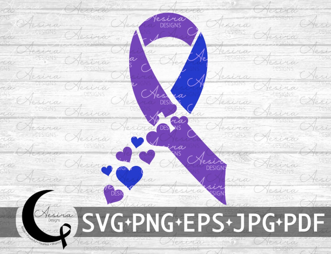 Rheumatoid Arthritis Heart Ribbon Svg, Rheumatoid Arthritis Awareness ...