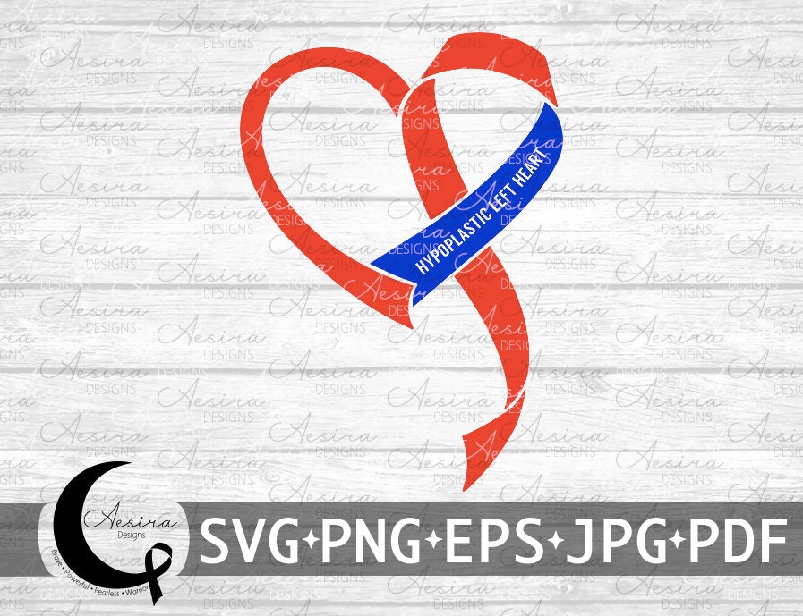 Hypoplastic Left Heart Ribbon, Hypoplastic Left Heart Awareness Ribbon ...