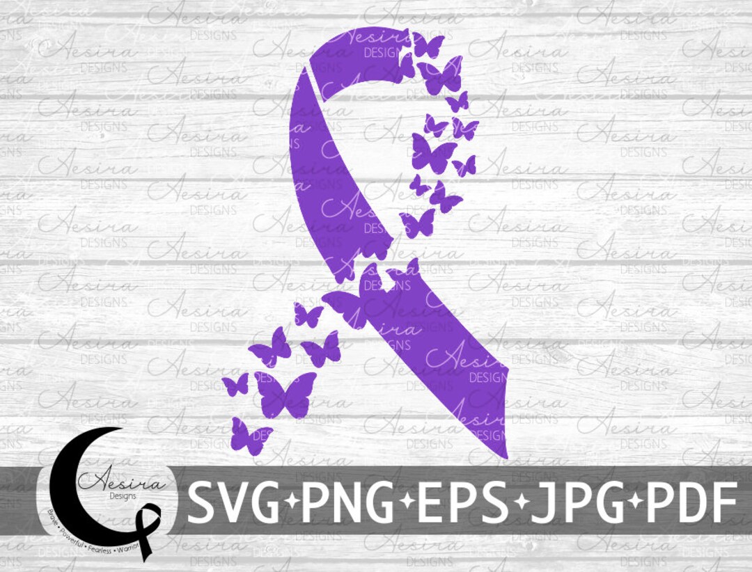 Ulcerative Colitis Butterfly Ribbon Svg, Ulcerative Colitis Awareness ...