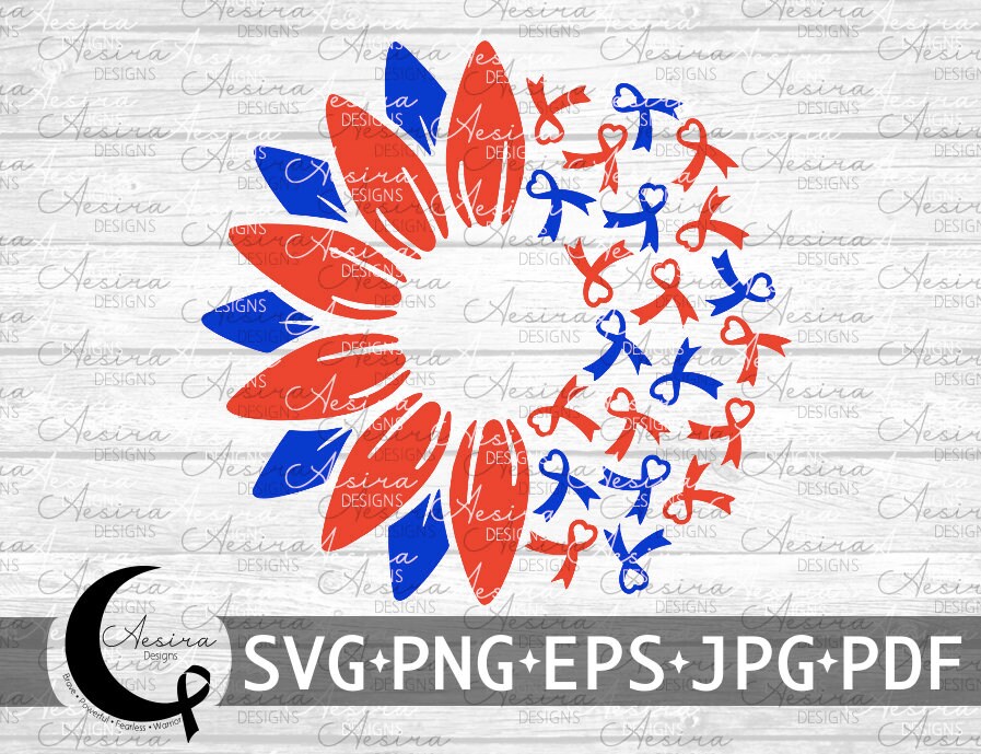 Pulmonary Fibrosis Sunflower Ribbon Svg, Pulmonary Fibrosis Awareness ...