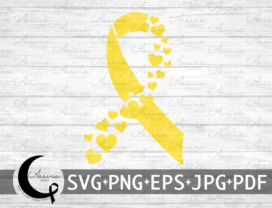 Spina Bifida Heart Ribbon Svg, Spina Bifida Awareness Ribbon, Spina ...
